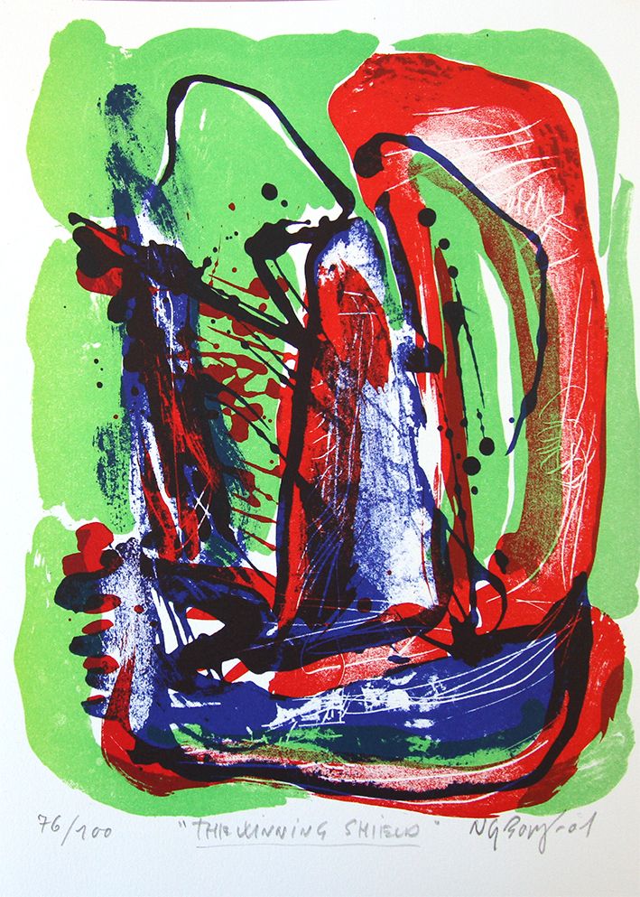 The Winning shield - Peter Nyborg - Belle Art